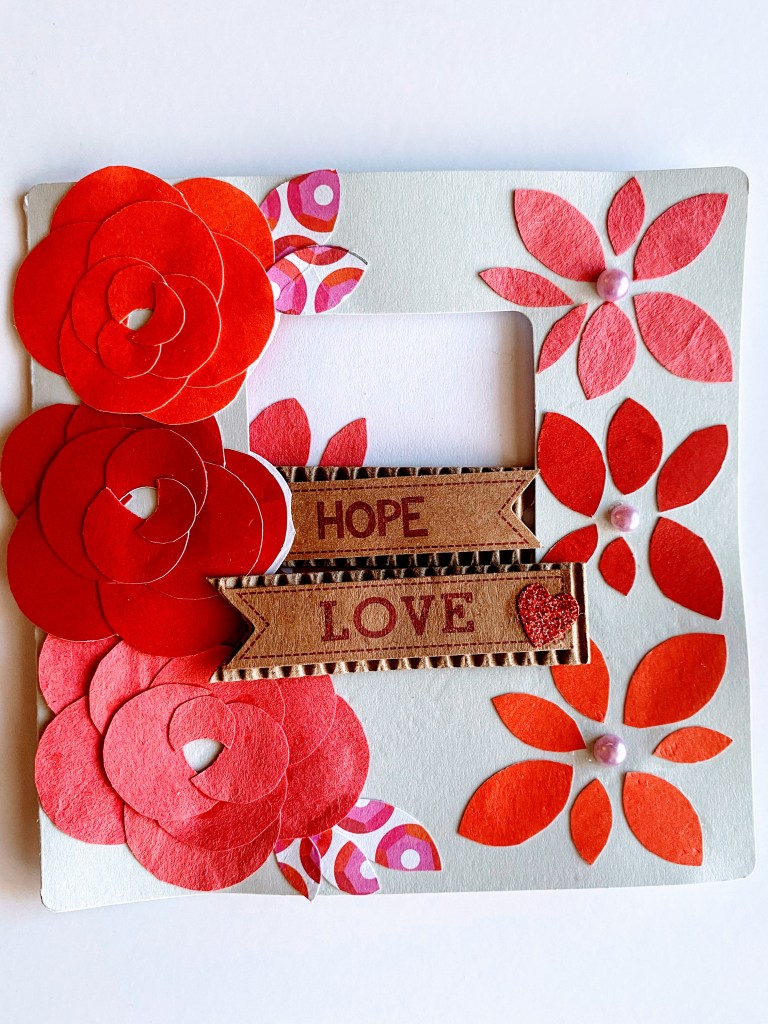 How to Make Paper Roses For a Homemade Card